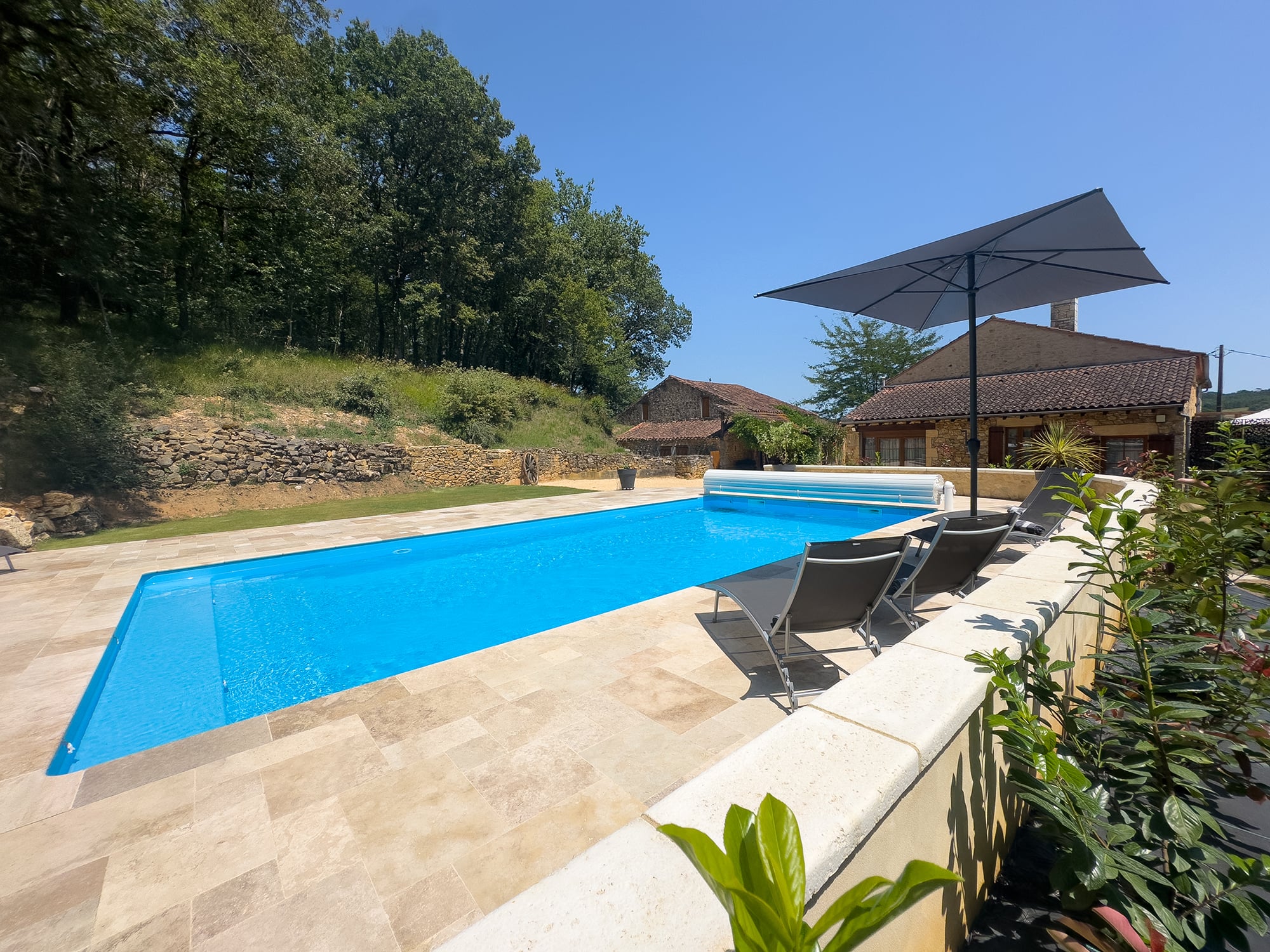 Holiday cottage with private heated pool in France | Le Tesquet