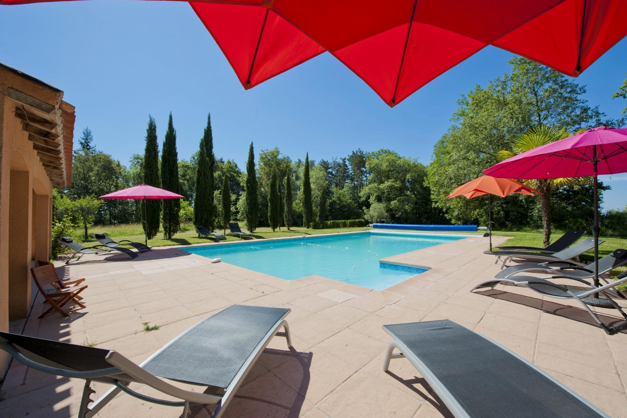 Holiday château with private heated pool in France | Château du Pic de ...