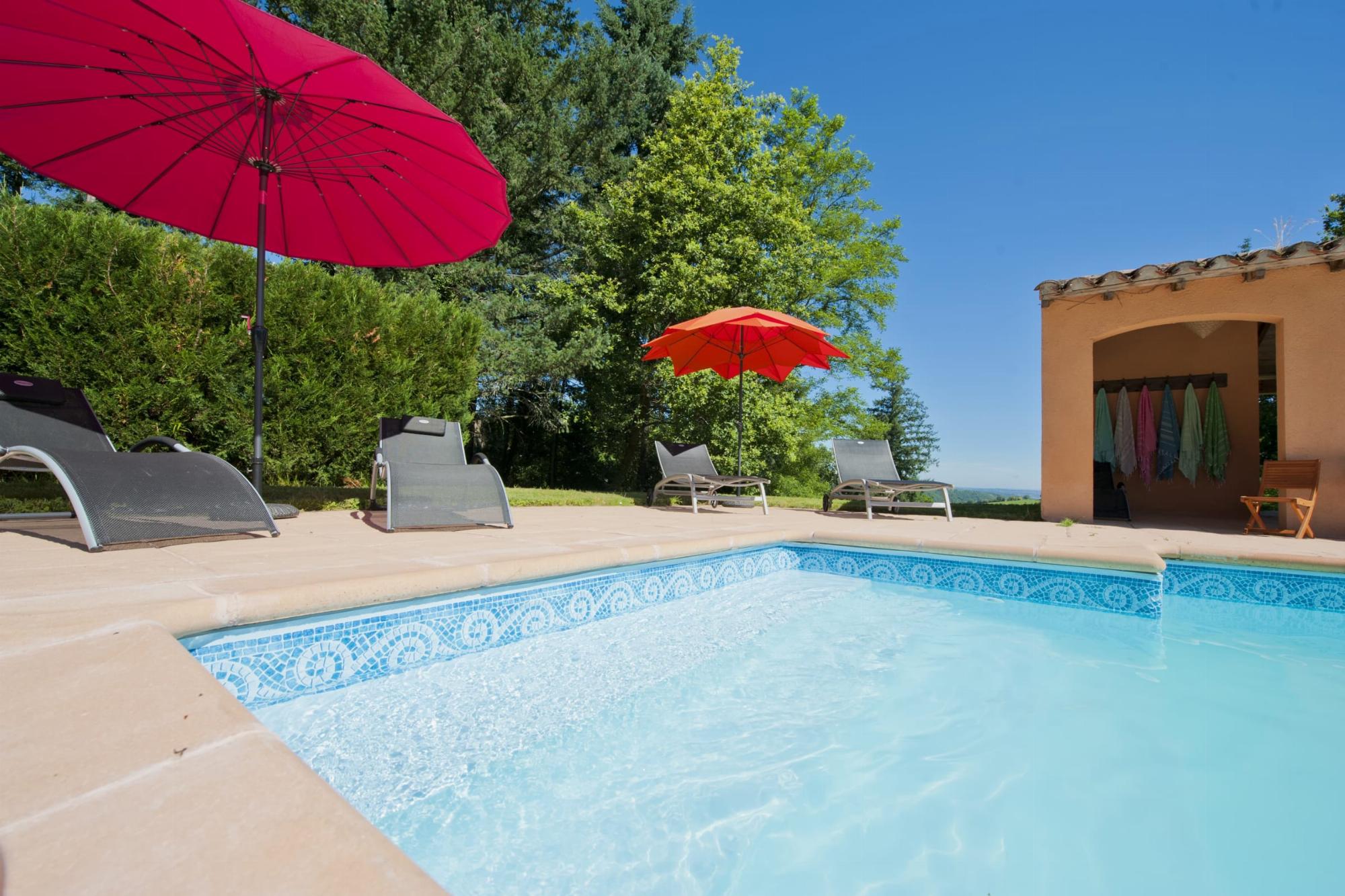 Holiday château with private heated pool in France | Château du Pic de ...