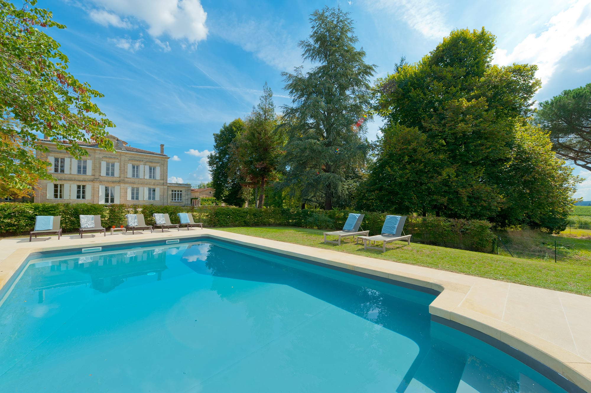 Holiday château with private pool in France | Château Levet