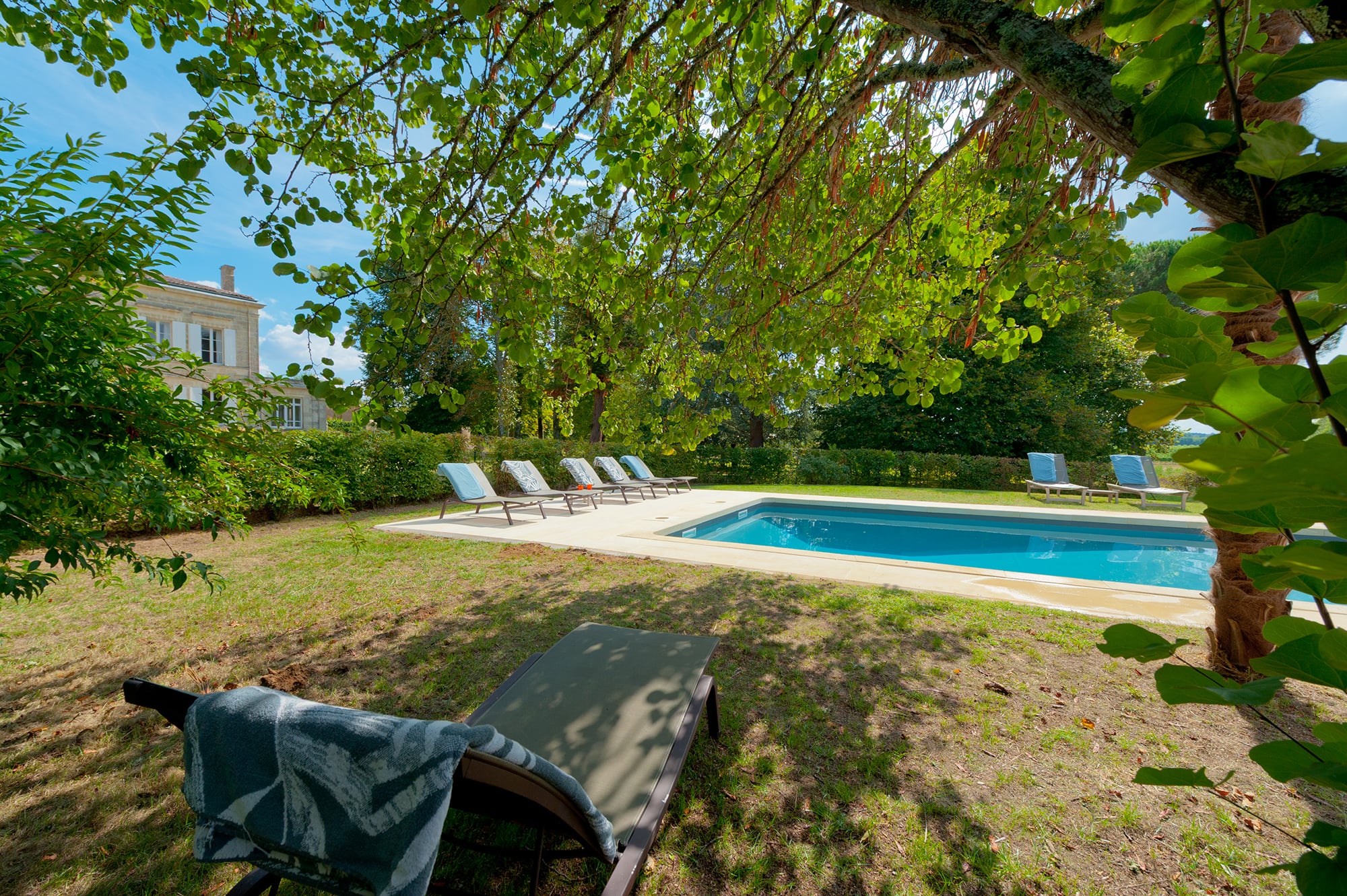 Holiday château with private pool in France | Château Levet