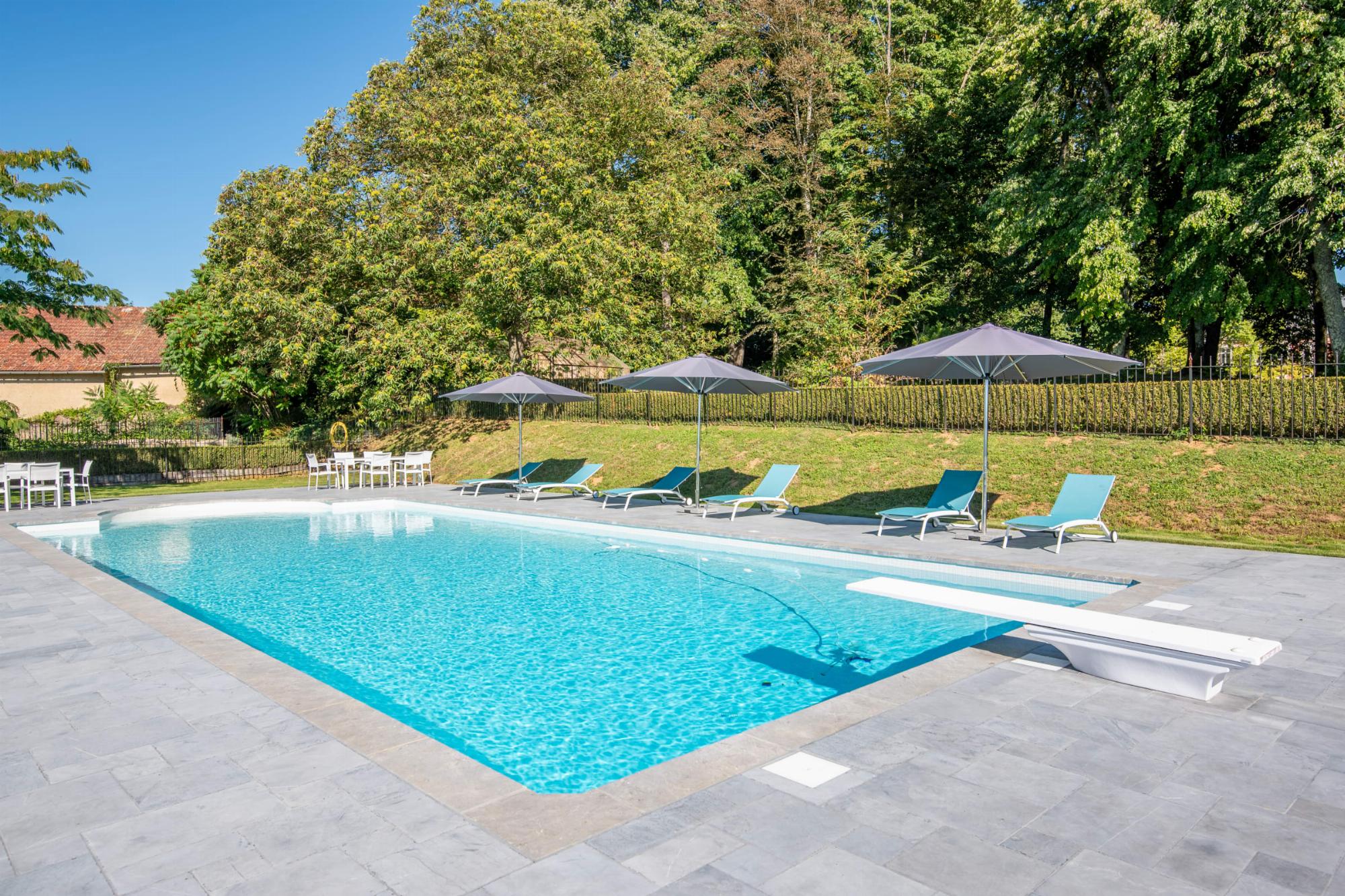 Holiday château with private pool in France | Château Lalongue
