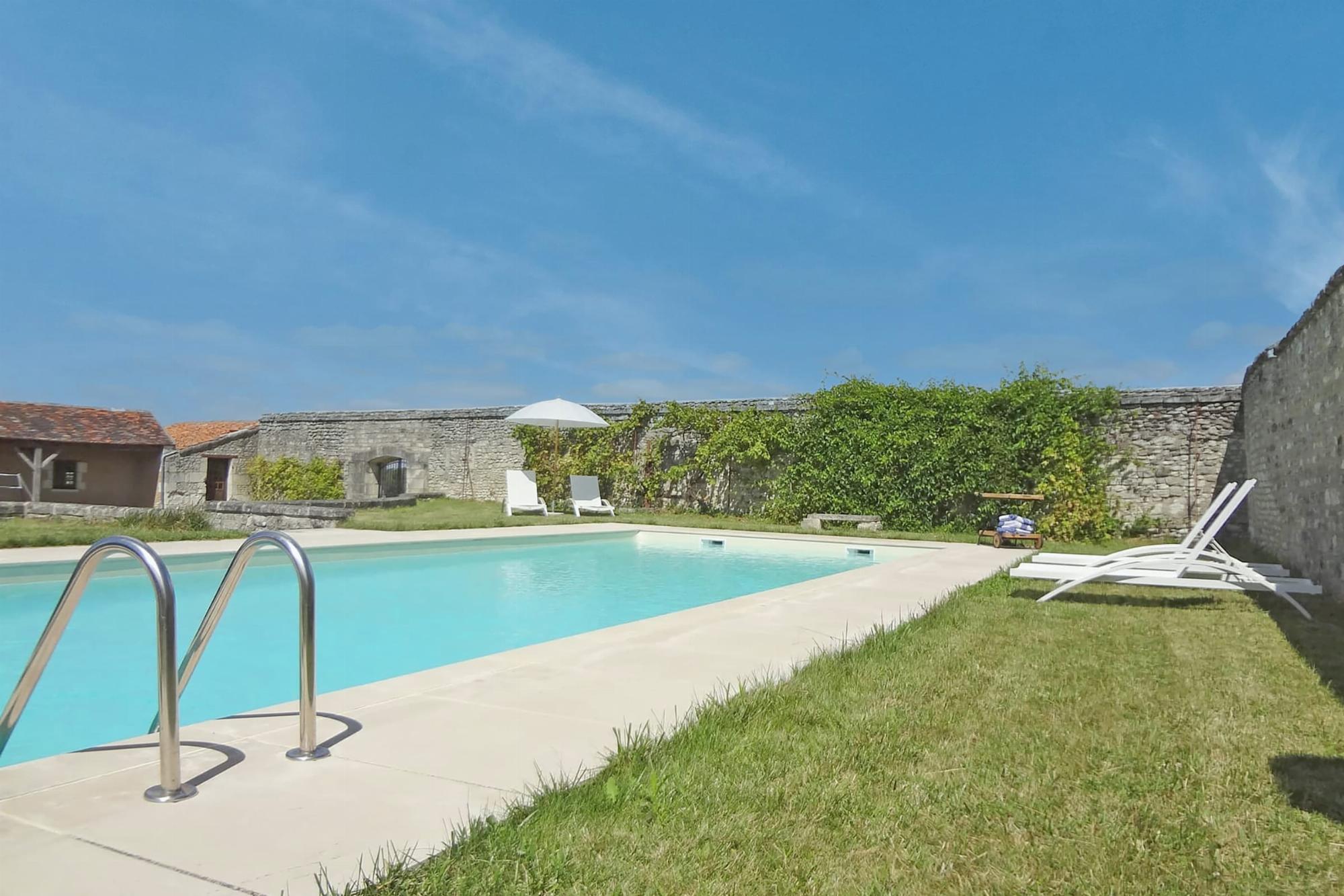 Holiday château with private heated pool in France | Château Monjardin